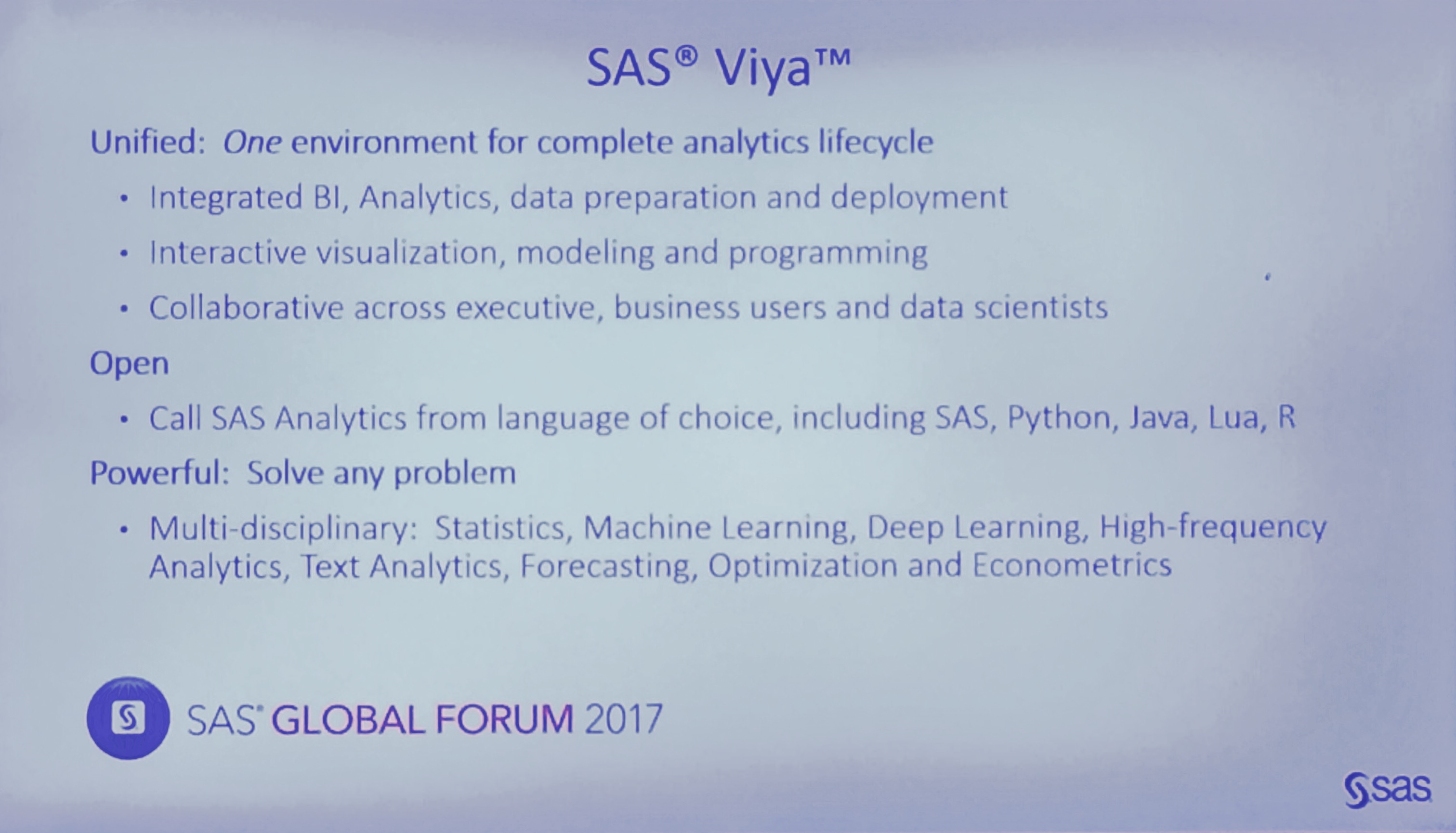 SAS Takes Next Steps to Cloud Analytics | Constellation Research Inc.